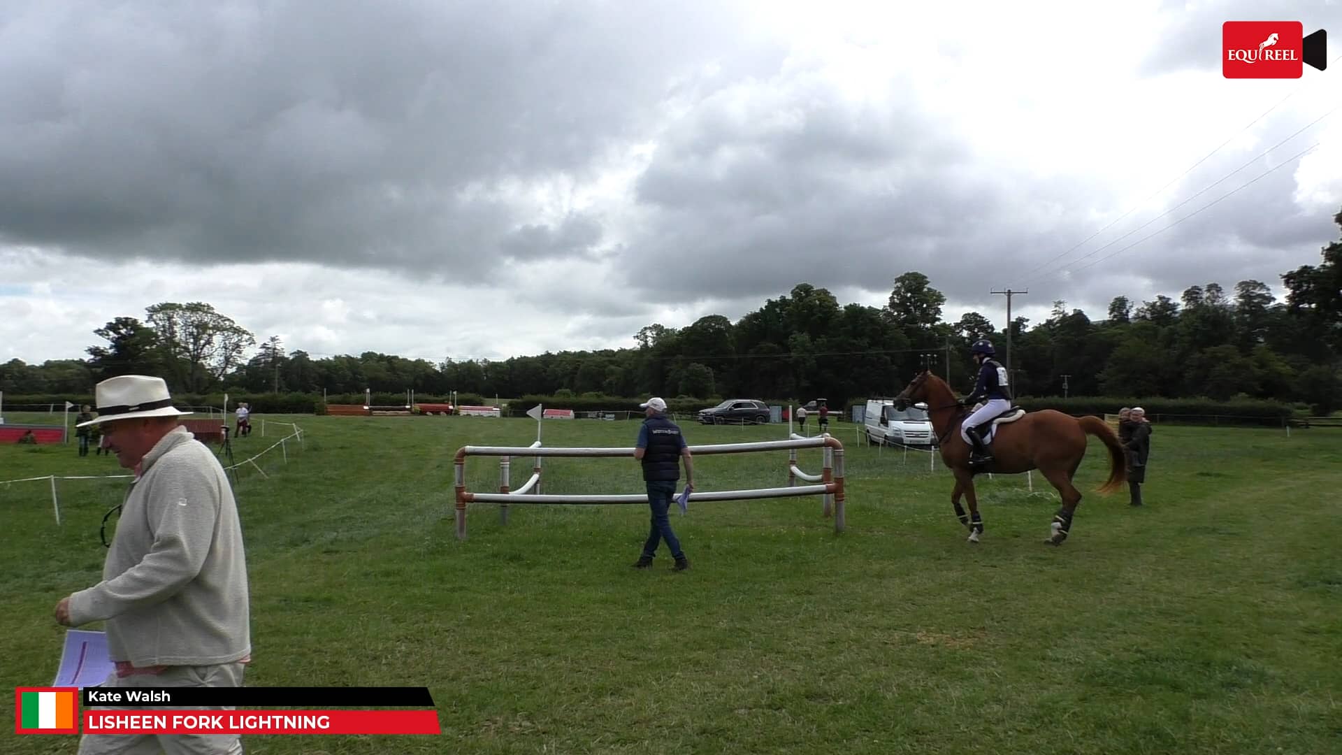 EQUIREEL 3 Kate Walsh & Lisheen Fork Lightning at GROVE PONY CLUB ODE ...