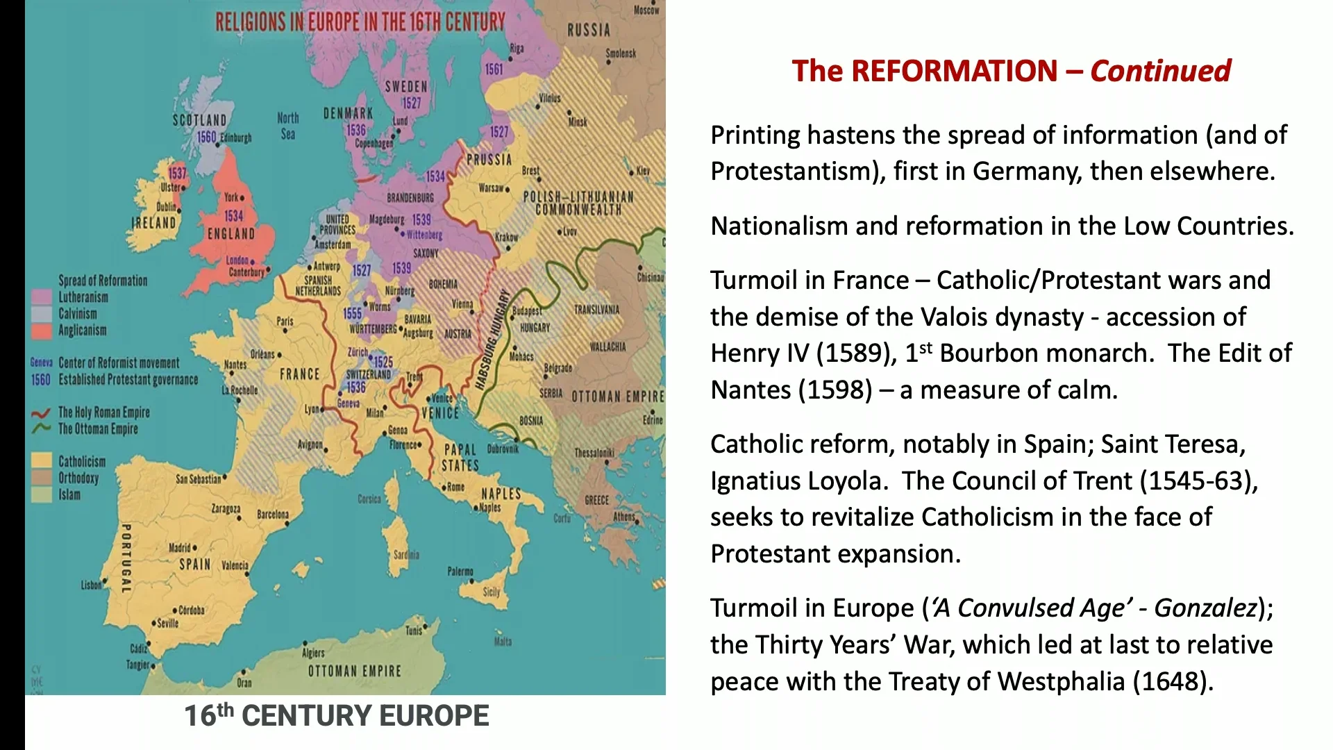 01 The History of Christianity Part 2 — The Reformation and Beyond on Vimeo