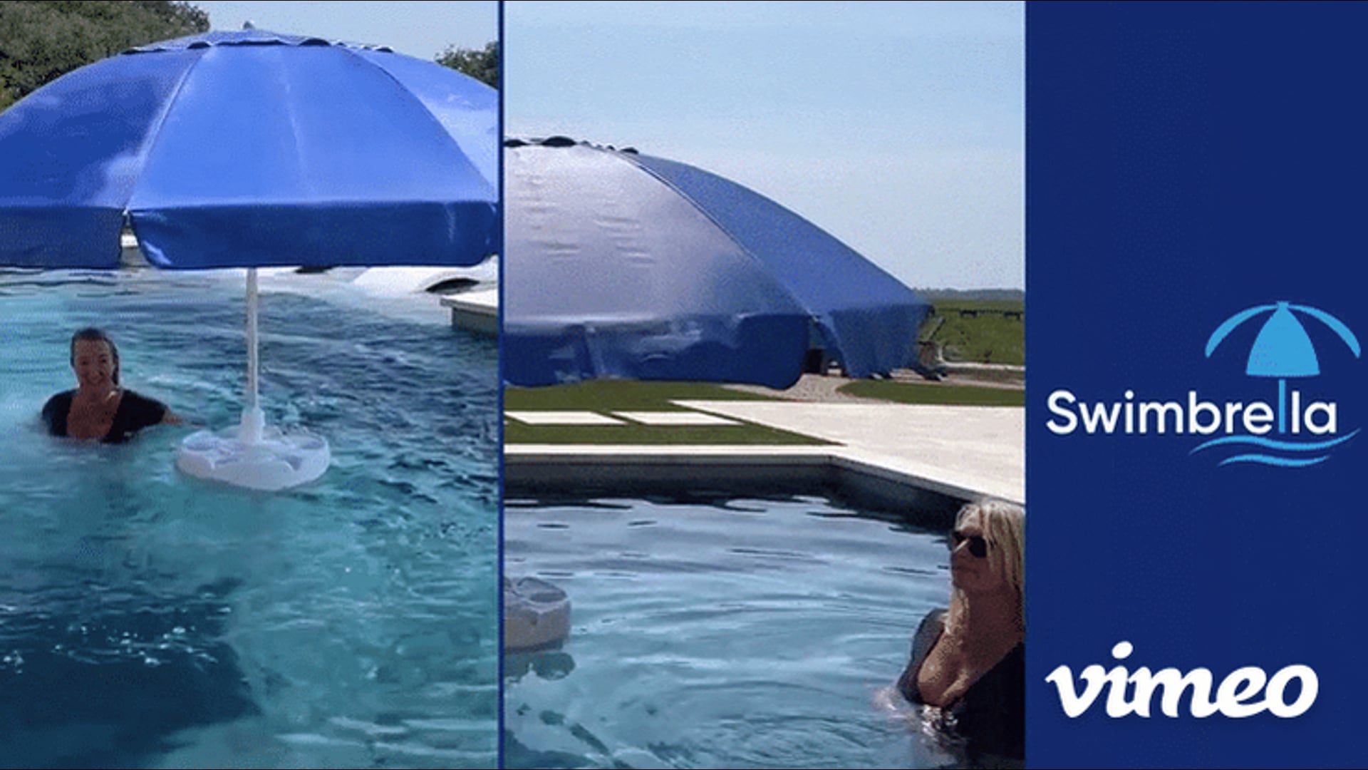 Stay Cool in the Pool with the Swimbrella Floating Pool Umbrella ...
