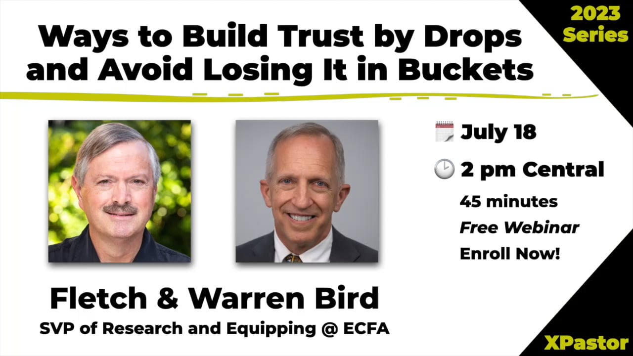 Ways to Build Trust by Drops and Avoid Losing It in Buckets on Vimeo