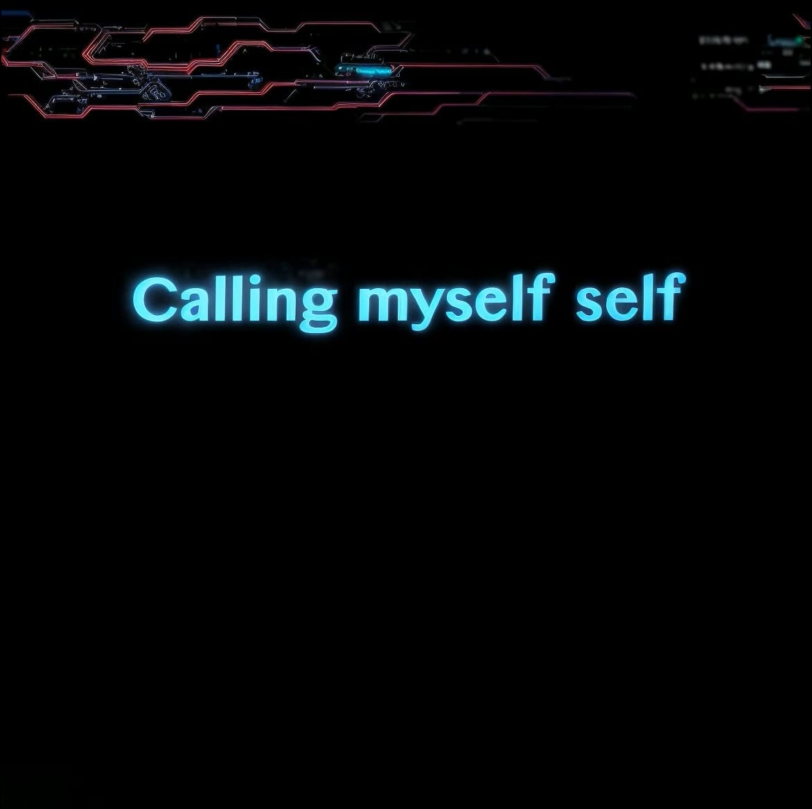 Calling myself self on Vimeo