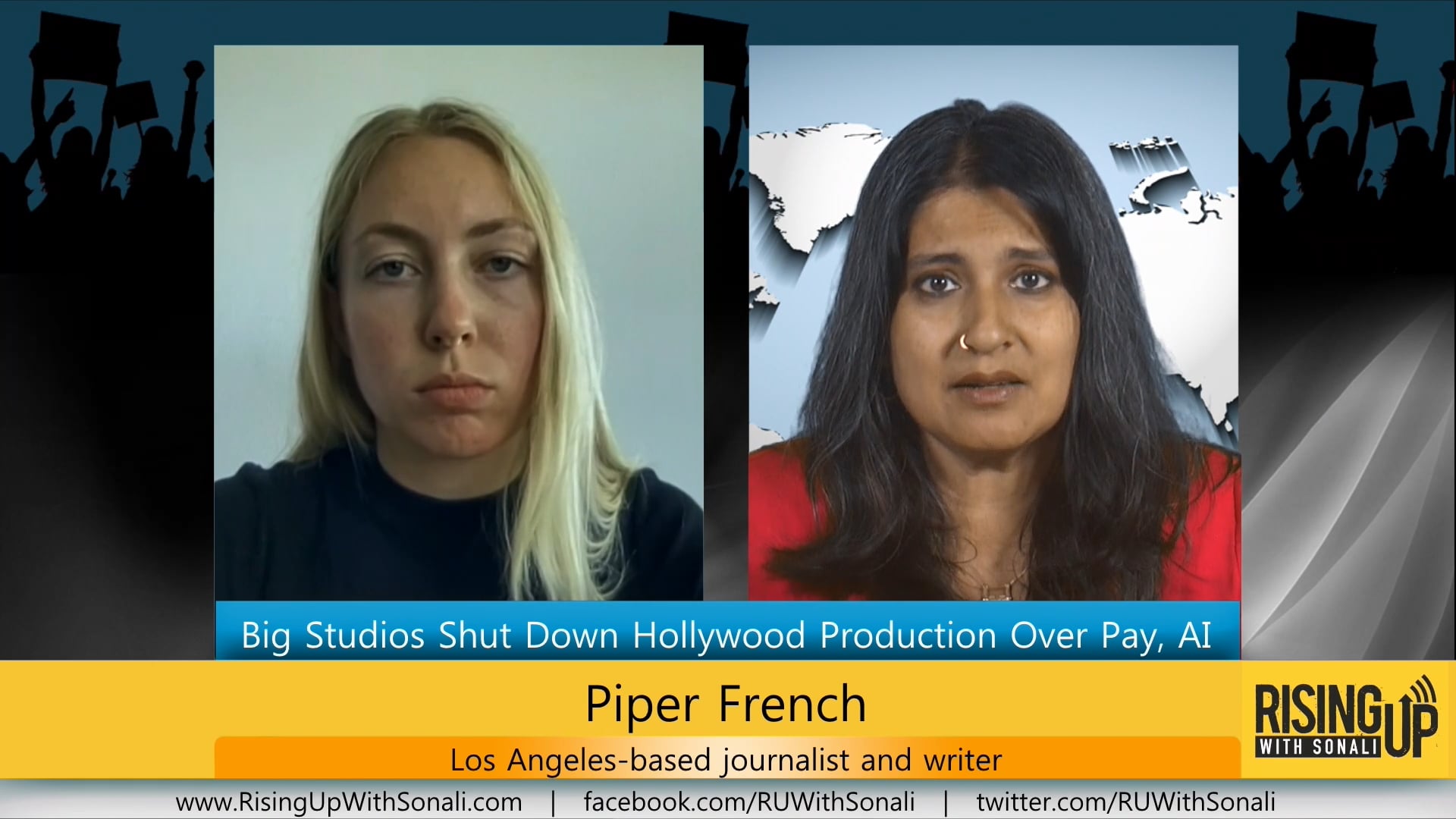 Big Studios Shut Down Hollywood Production Over Pay, AI on Vimeo