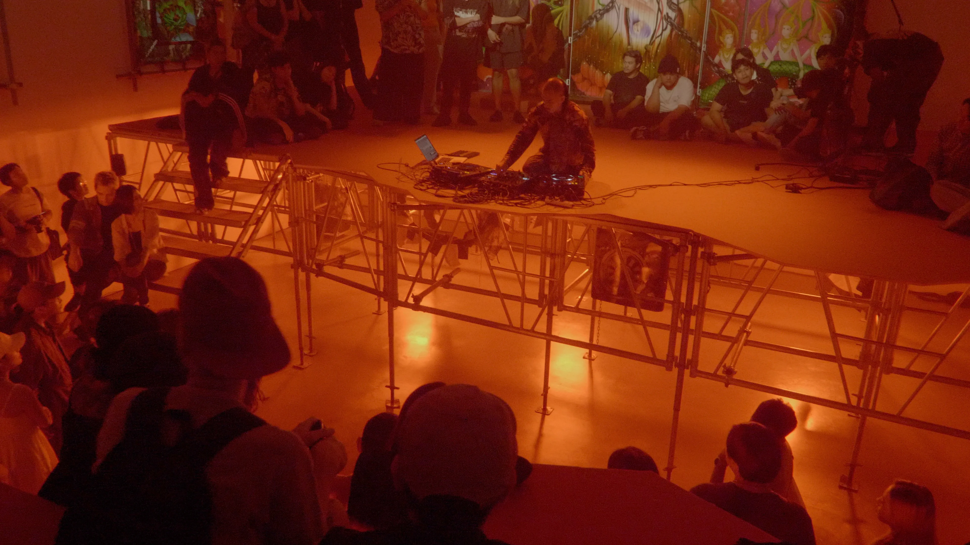 Tanat Teeradakorn - CHAOS MANDALA Sound performance (Opening reception ...