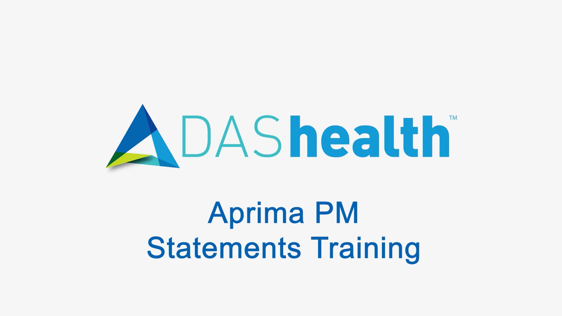 Aprima PM Statements