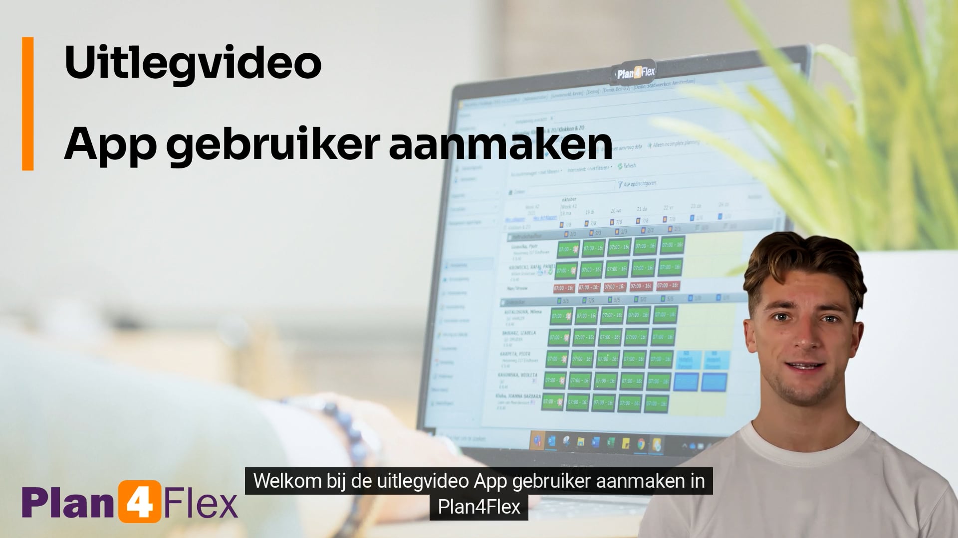 06- Instructie Plan4Flex - App gebruiker aanmaken on Vimeo