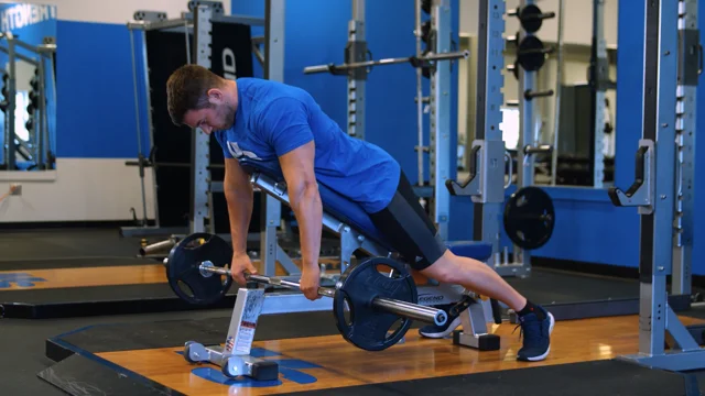 Inclinded Barbell Row