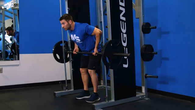 Smith Machine Bent Over Row