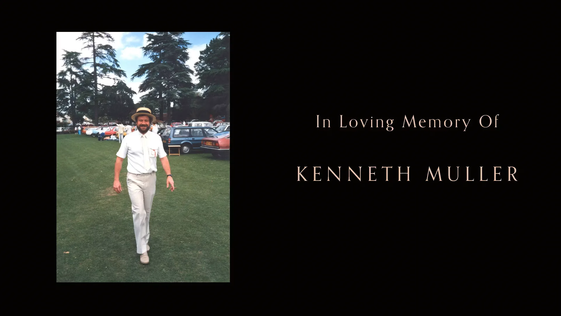 Kenneth Muller - In Loving Memory on Vimeo