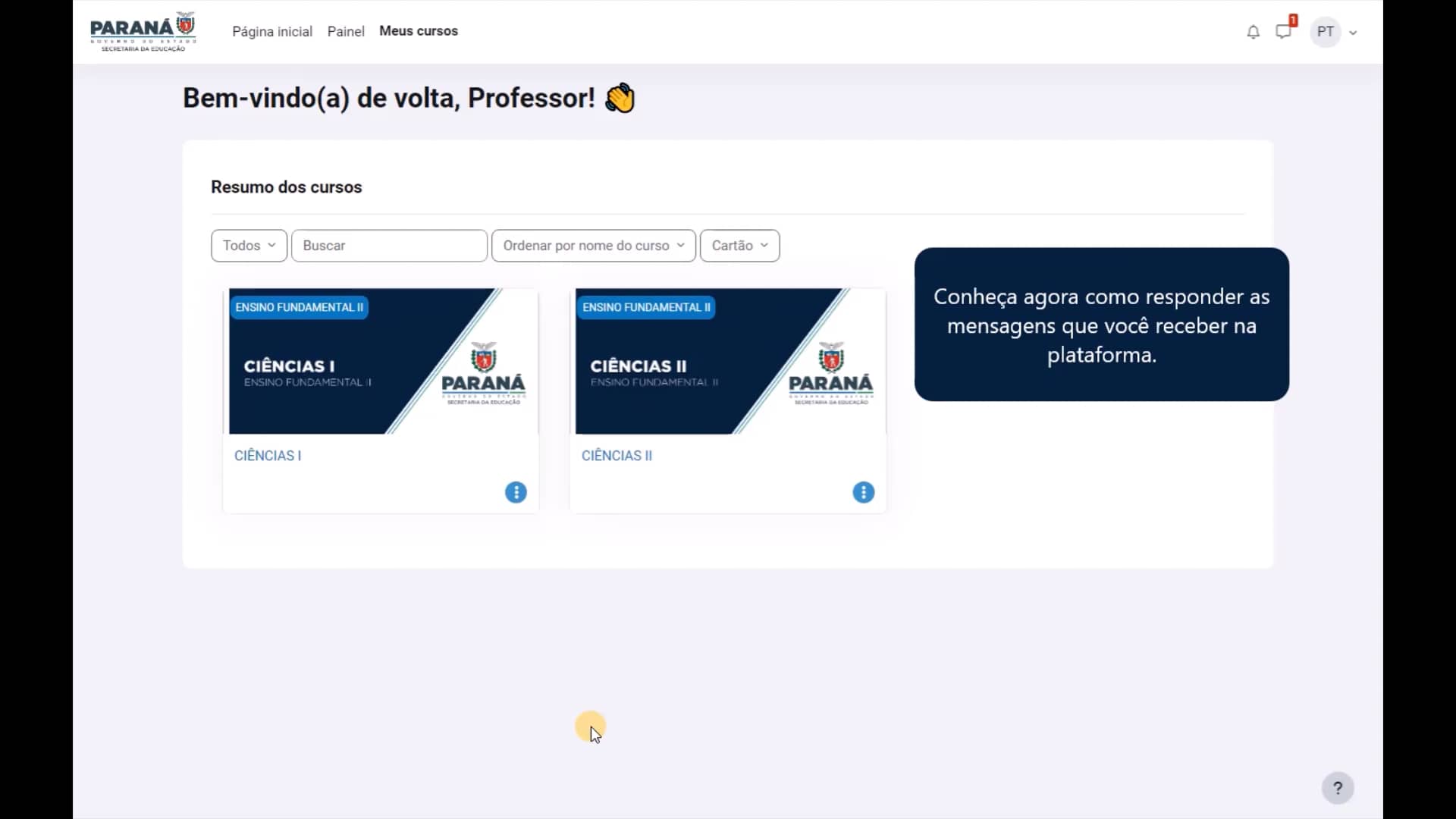 Acessando e respondendo mensagens na plataforma- Professores on Vimeo