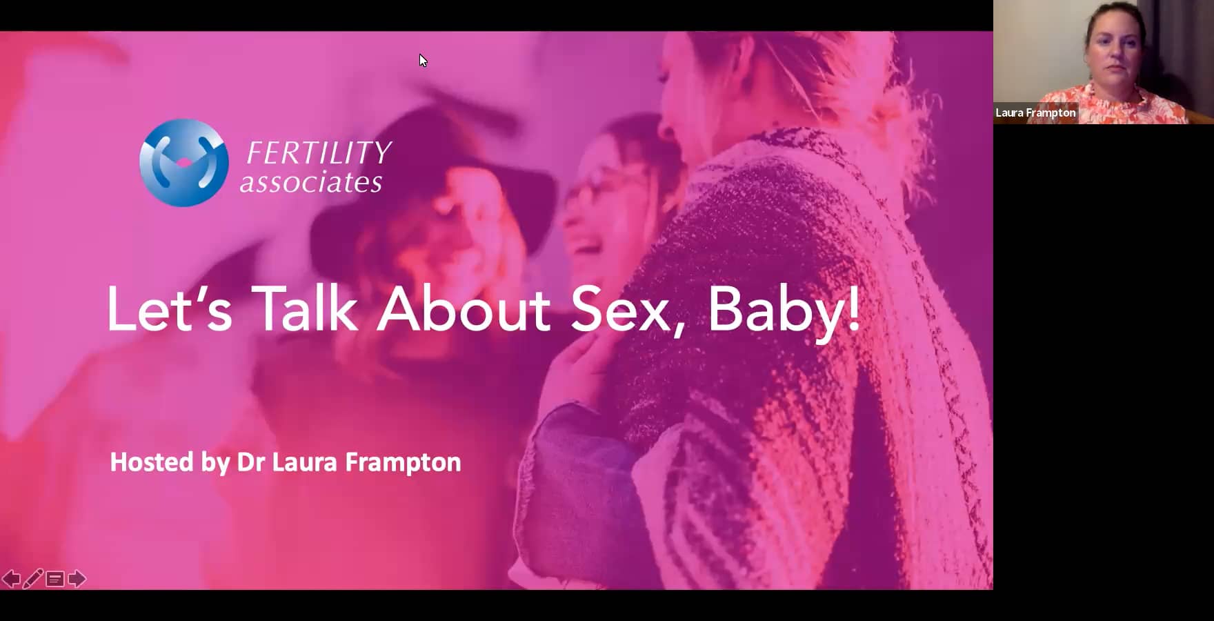 Let's talk about sex, baby! Hosted by Dr Laura Frampton on Vimeo
