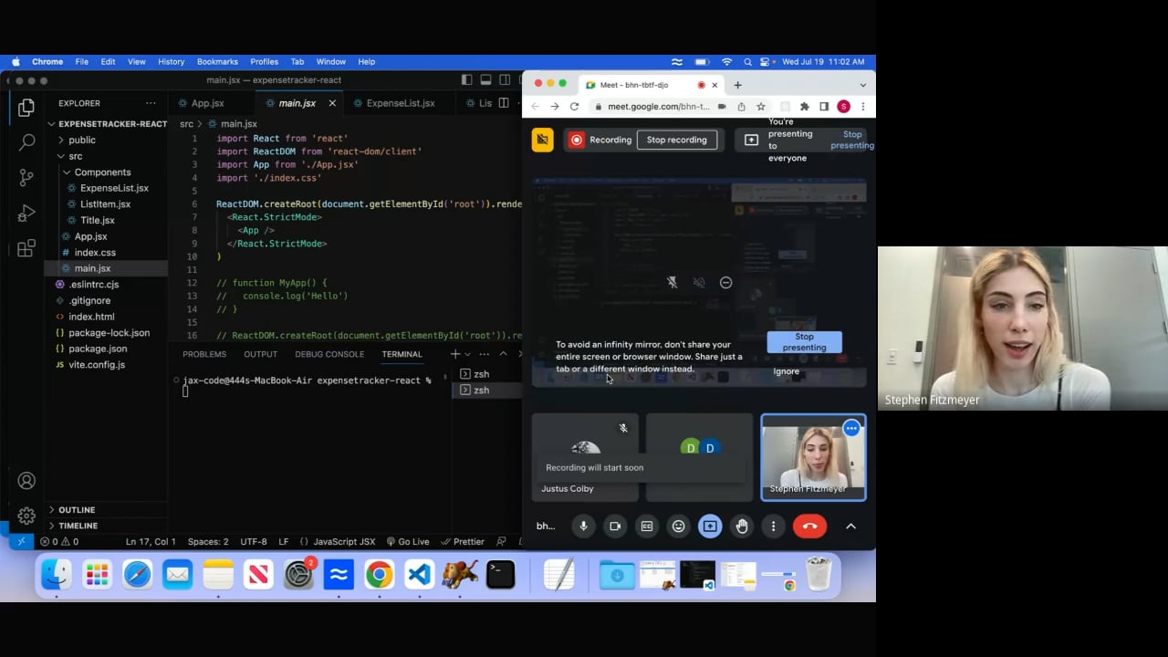 React Form & Routing on Vimeo