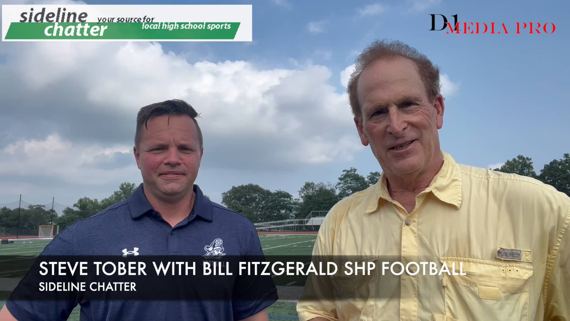 Steve Tober with Bill Fitzgerald SHP Football on Vimeo