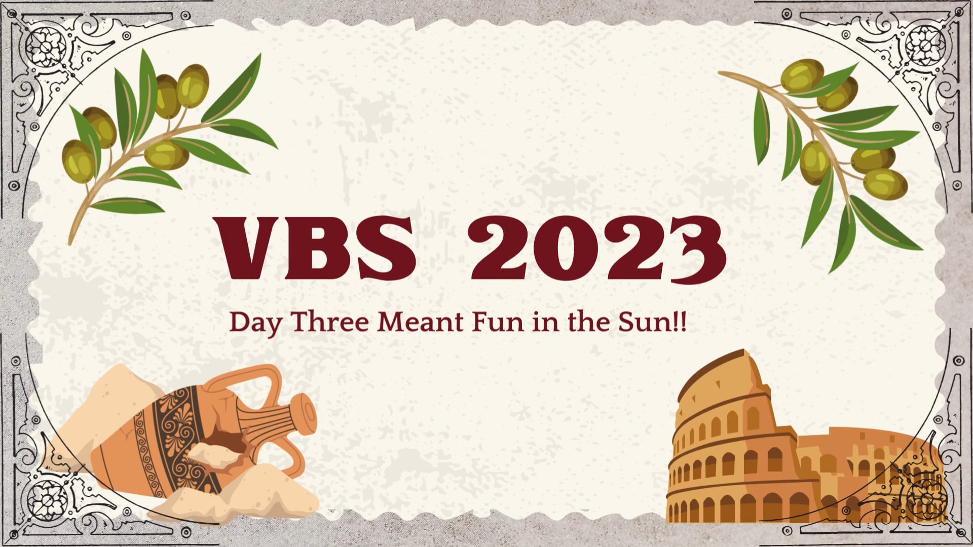 VBS Day 3 Slideshow on Vimeo