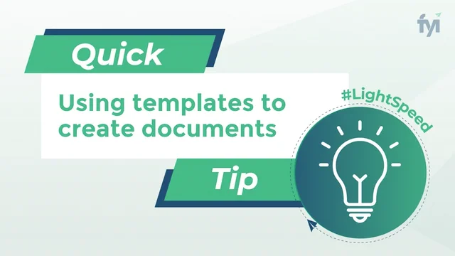 Using templates to create documents animation on Vimeo