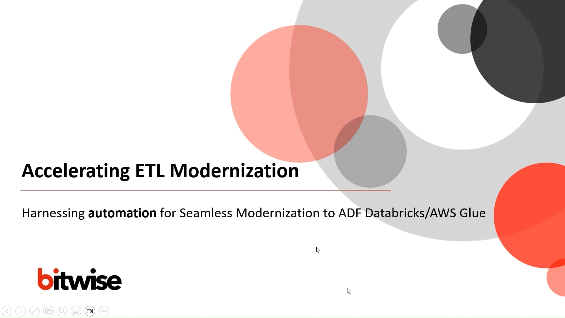Demo: Bitwise Automated ETL Conversion Informatica to PySpark on Vimeo