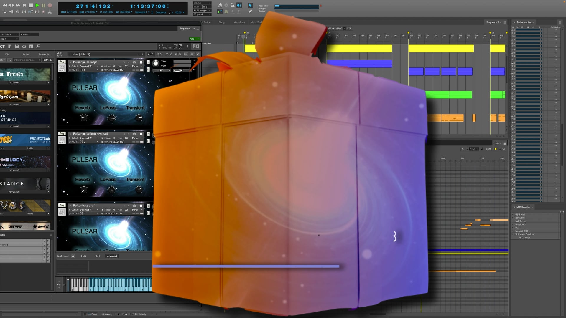 Pulsar 3 demo on Vimeo