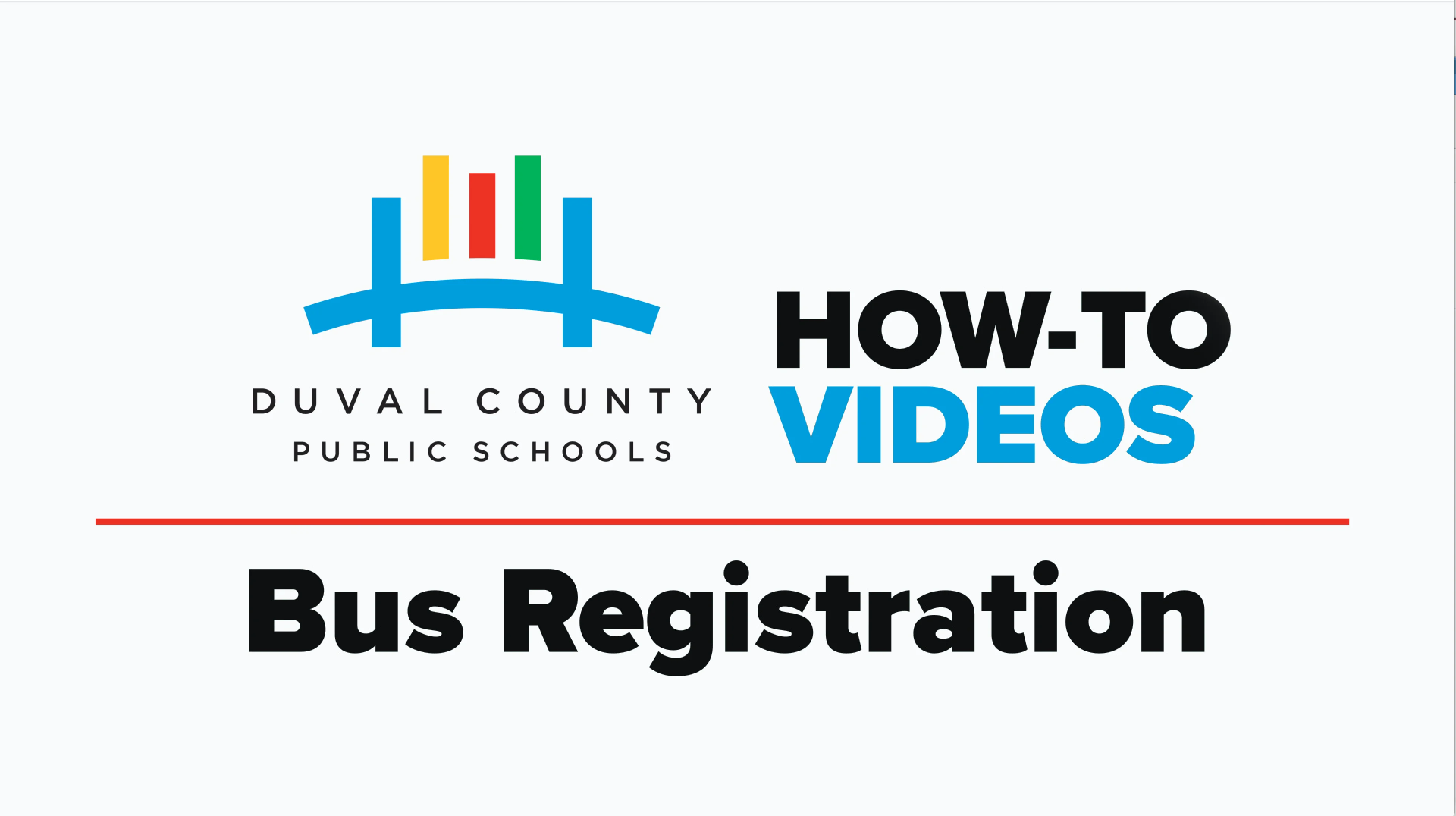How-To: Bus Registration