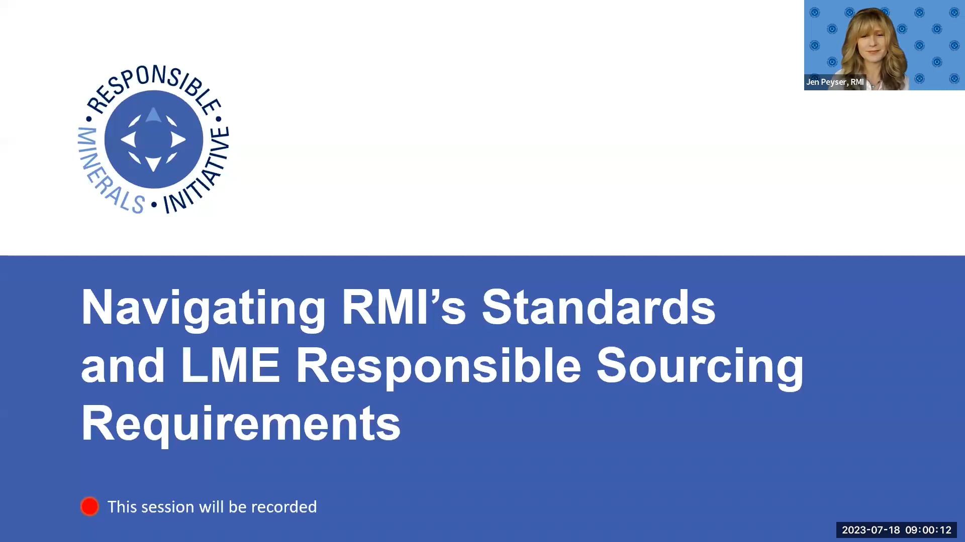 Navigating RMI Standards and LME Responsible Sourcing Requirements