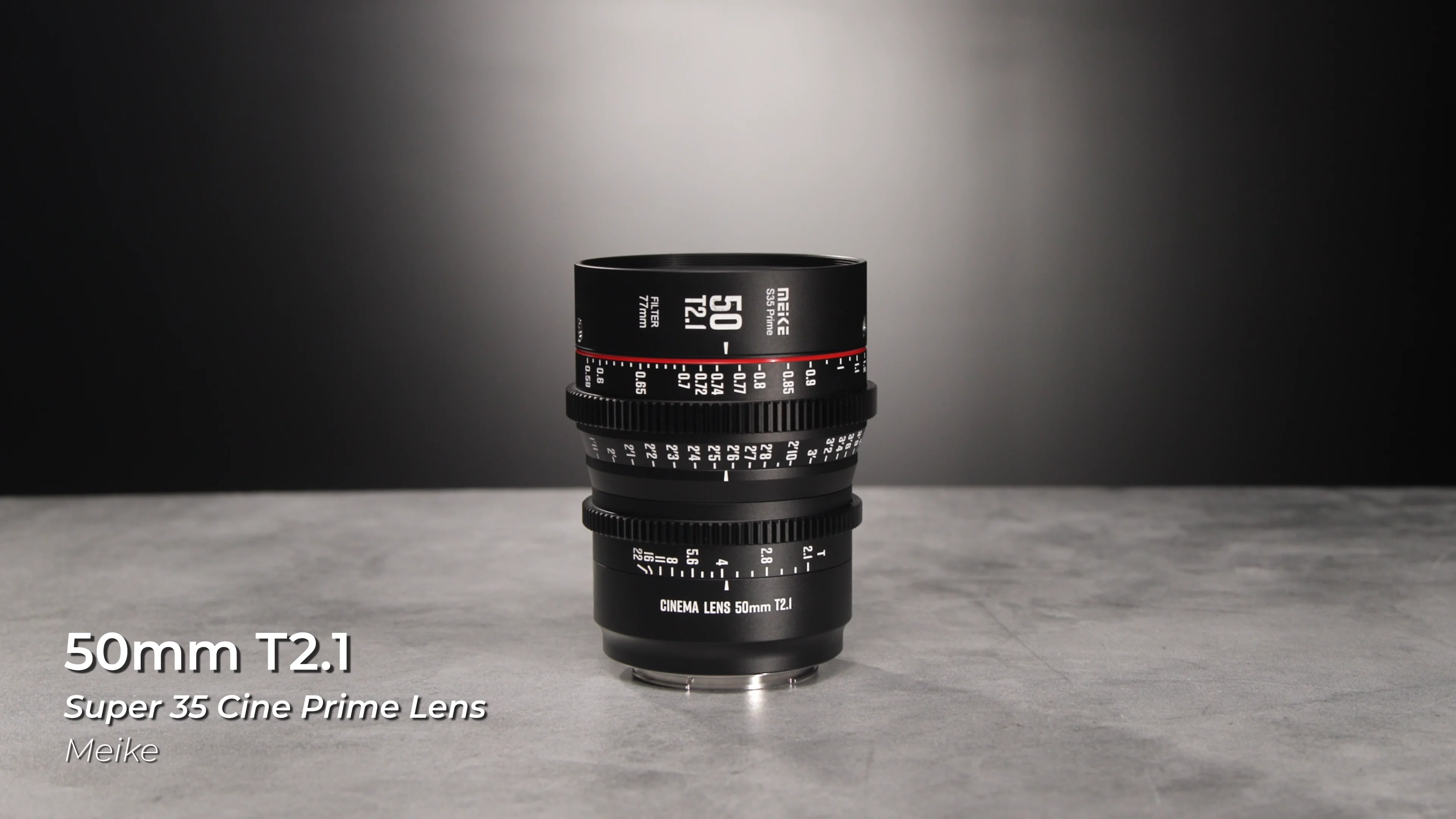 Meike 50mm T2.1 Super 35 Cine Prime Lens (EF Mount) MK-S50T21-EF Meike 50mm T2.1 Super 35 Cine Prime Lens (EF Mount) MK-S50T21-EF