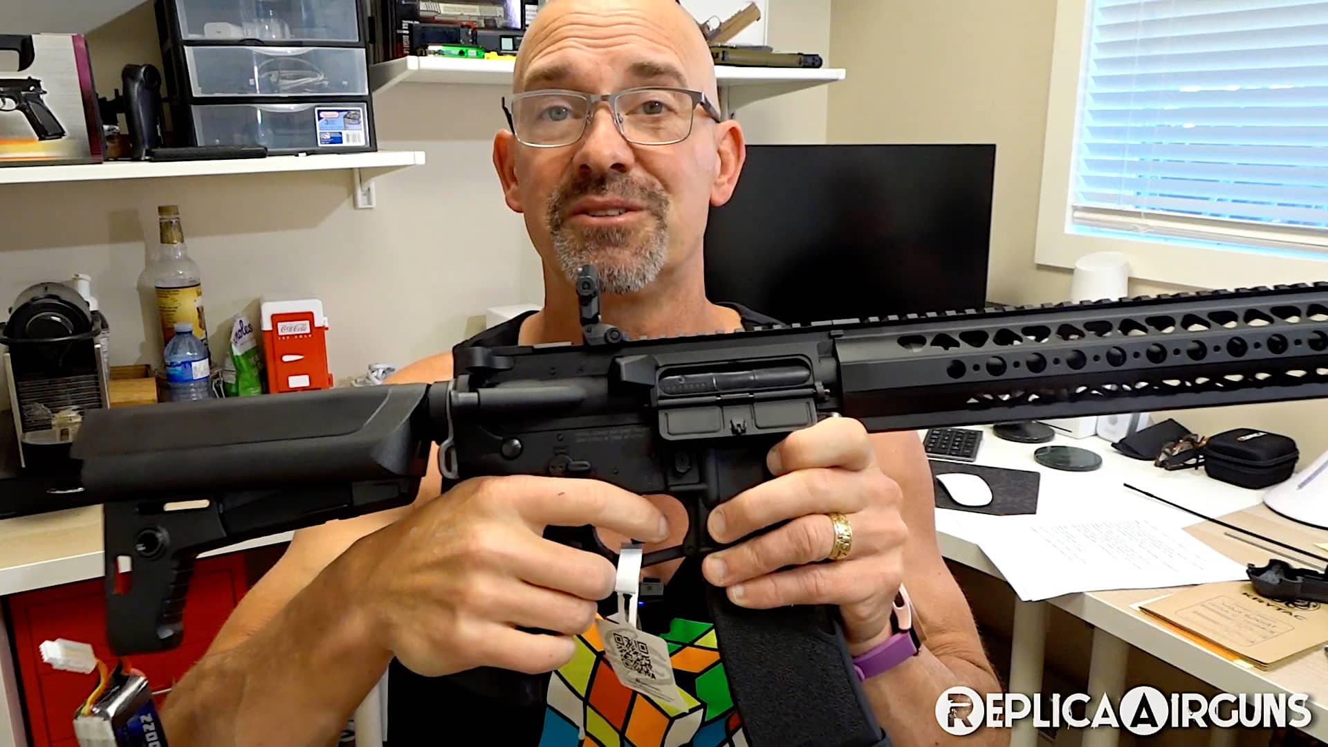 Krytac Warsport LVOA-C AEG Airsoft Rifle Table Top Review on Vimeo