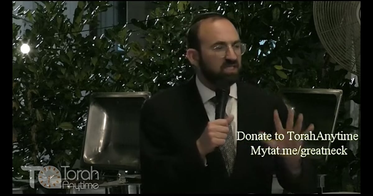 R' Joey Haber | TorahAnytime Great Neck Event