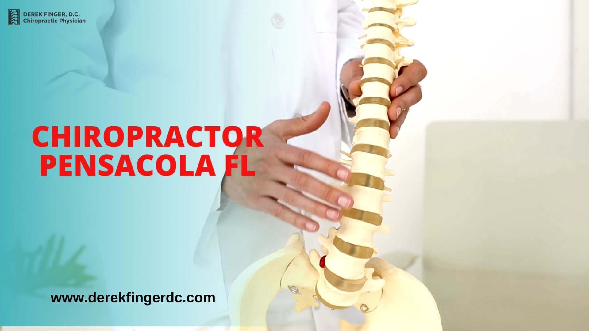 Derek Finger - Personal injury chiropractors near me in Pensacola on Vimeo