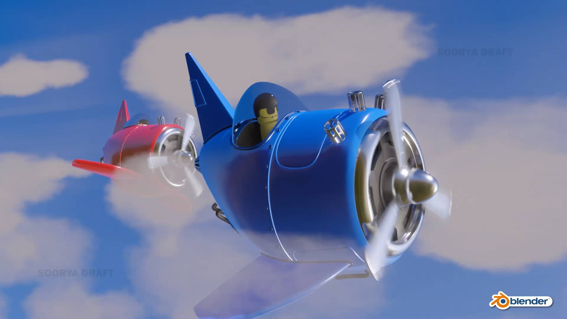 Aircraft Animation - Low poly on Vimeo