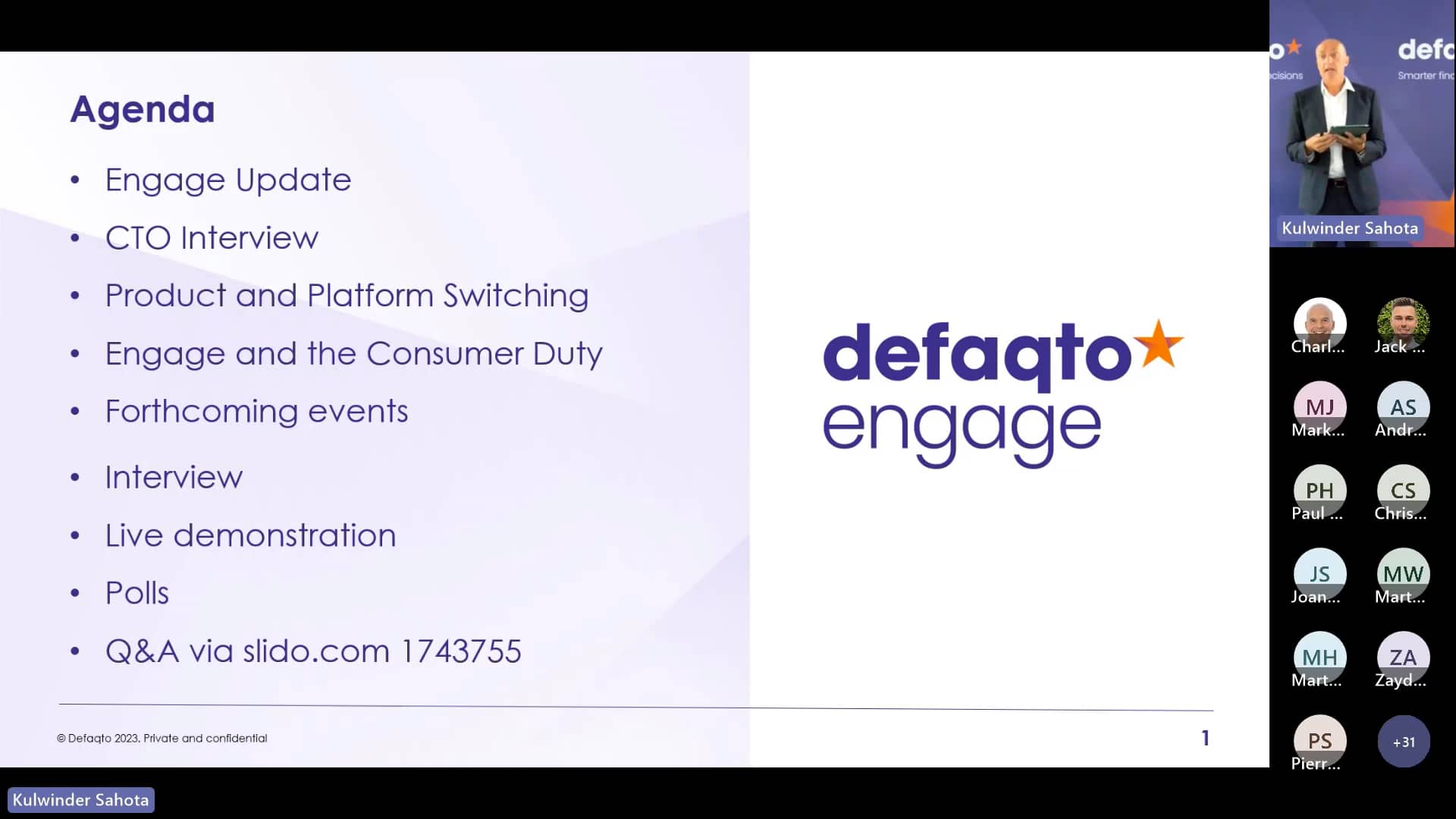 Defaqto 14 July Engage recording on Vimeo
