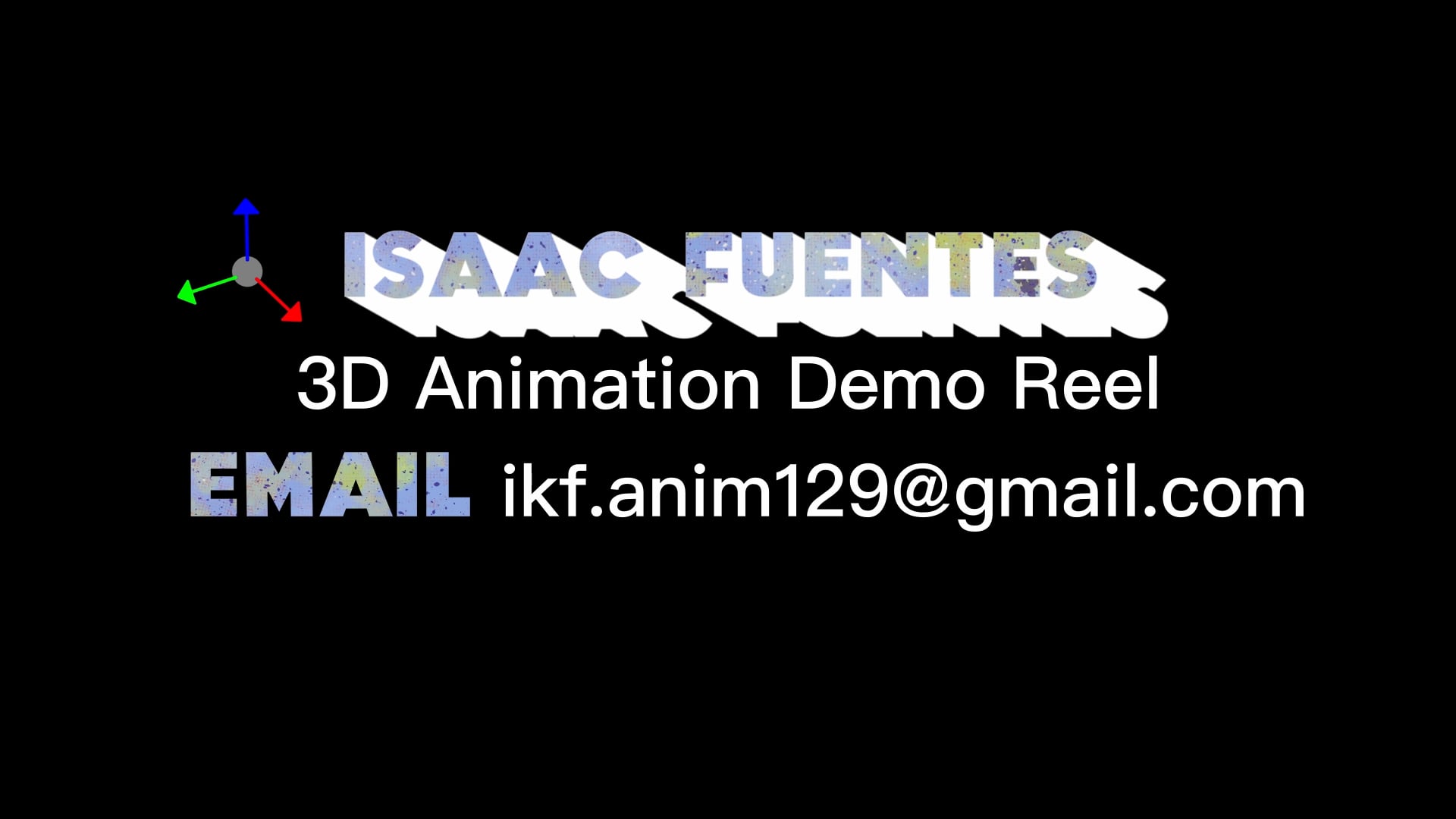 3D DEMO REEL on Vimeo