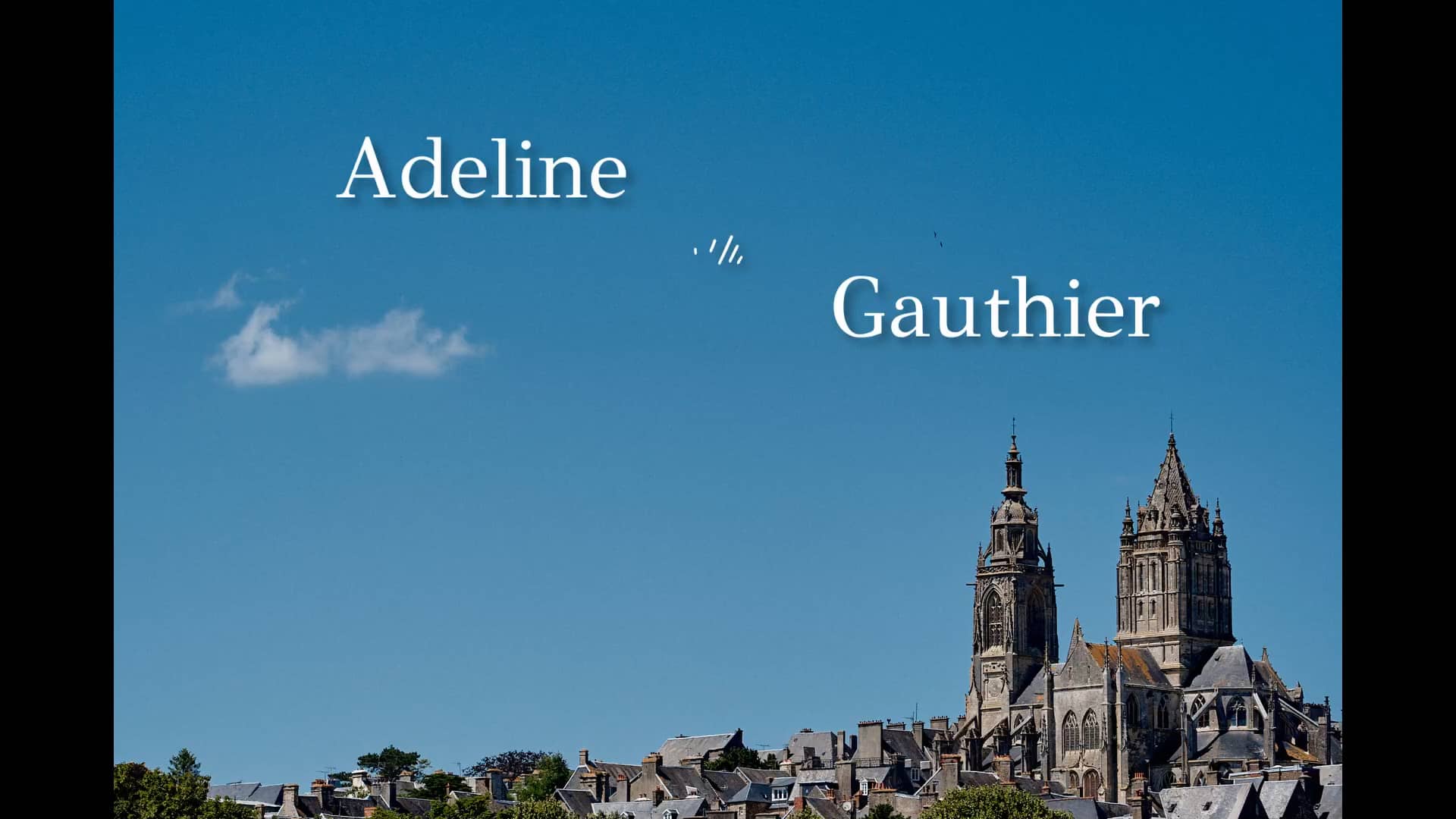 Adeline & Gauthier - Best of on Vimeo