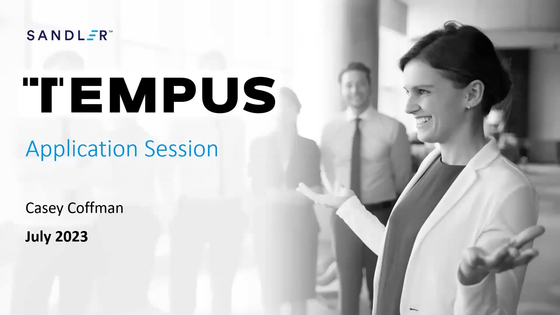 Tempus Application - PMPD Team 7-19-23 on Vimeo