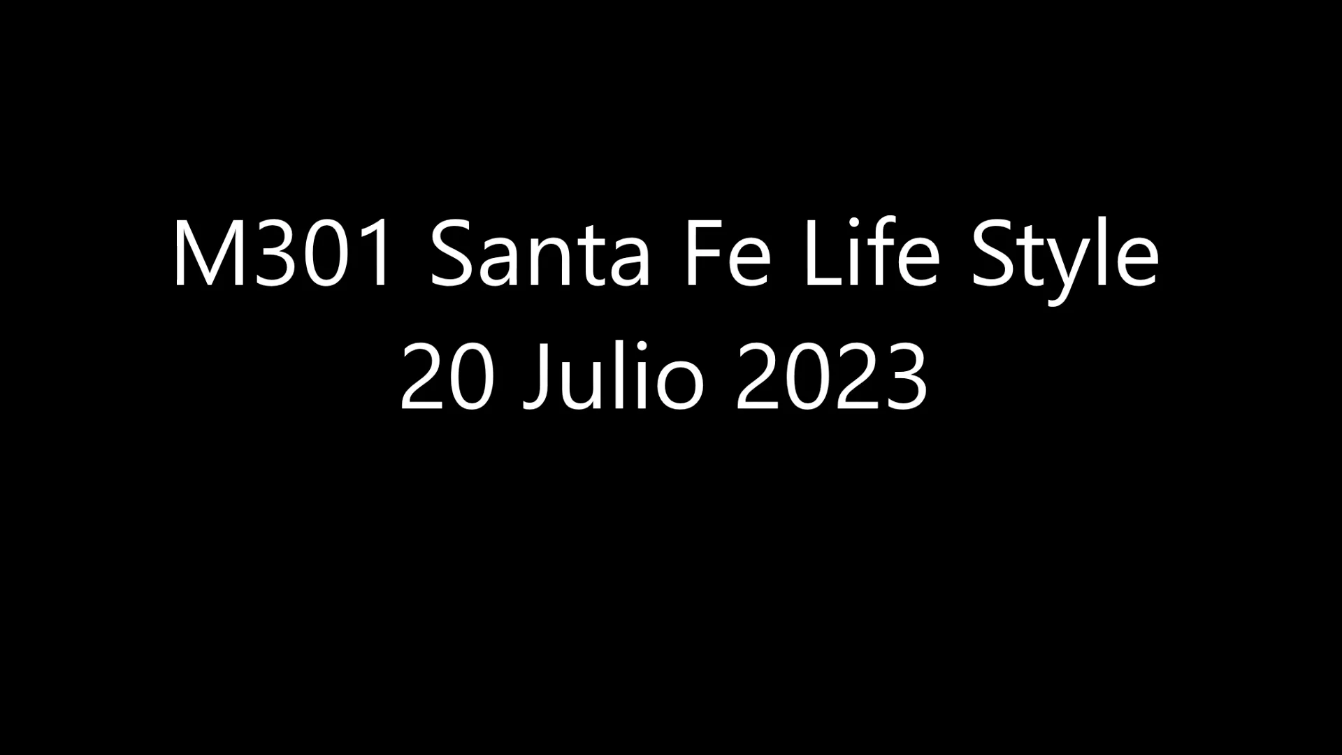 M301 Santa Fe Life Style Sem 29.1