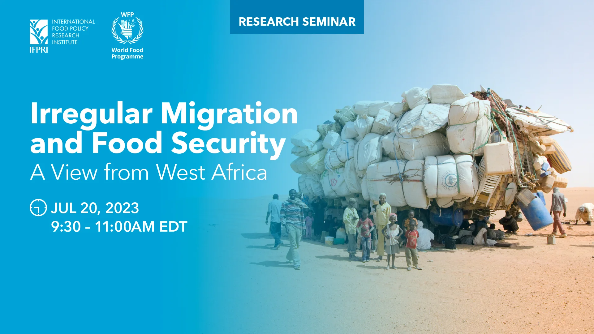 Virtual Research Seminar | Irregular Migration and Food Security