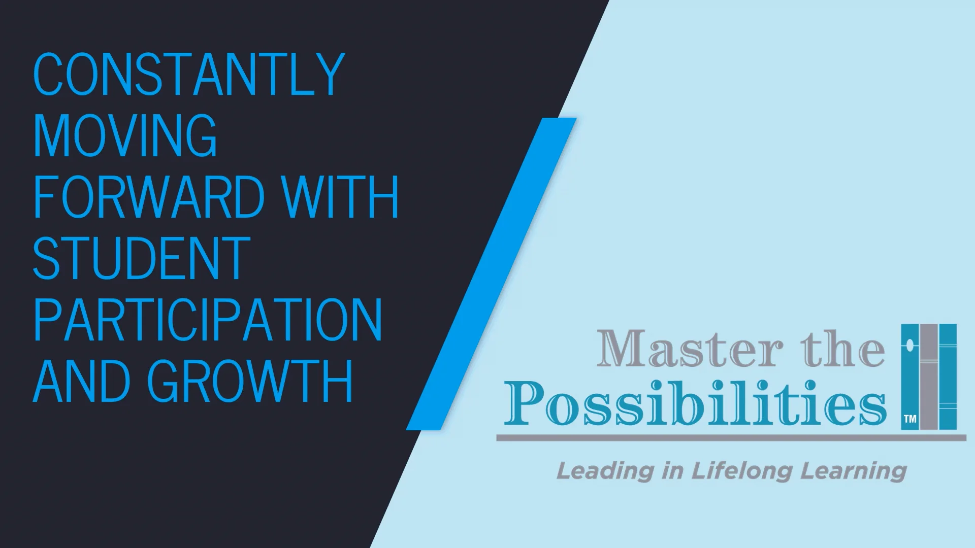 Constantly Moving Forward with Student Participation and Growth on Vimeo