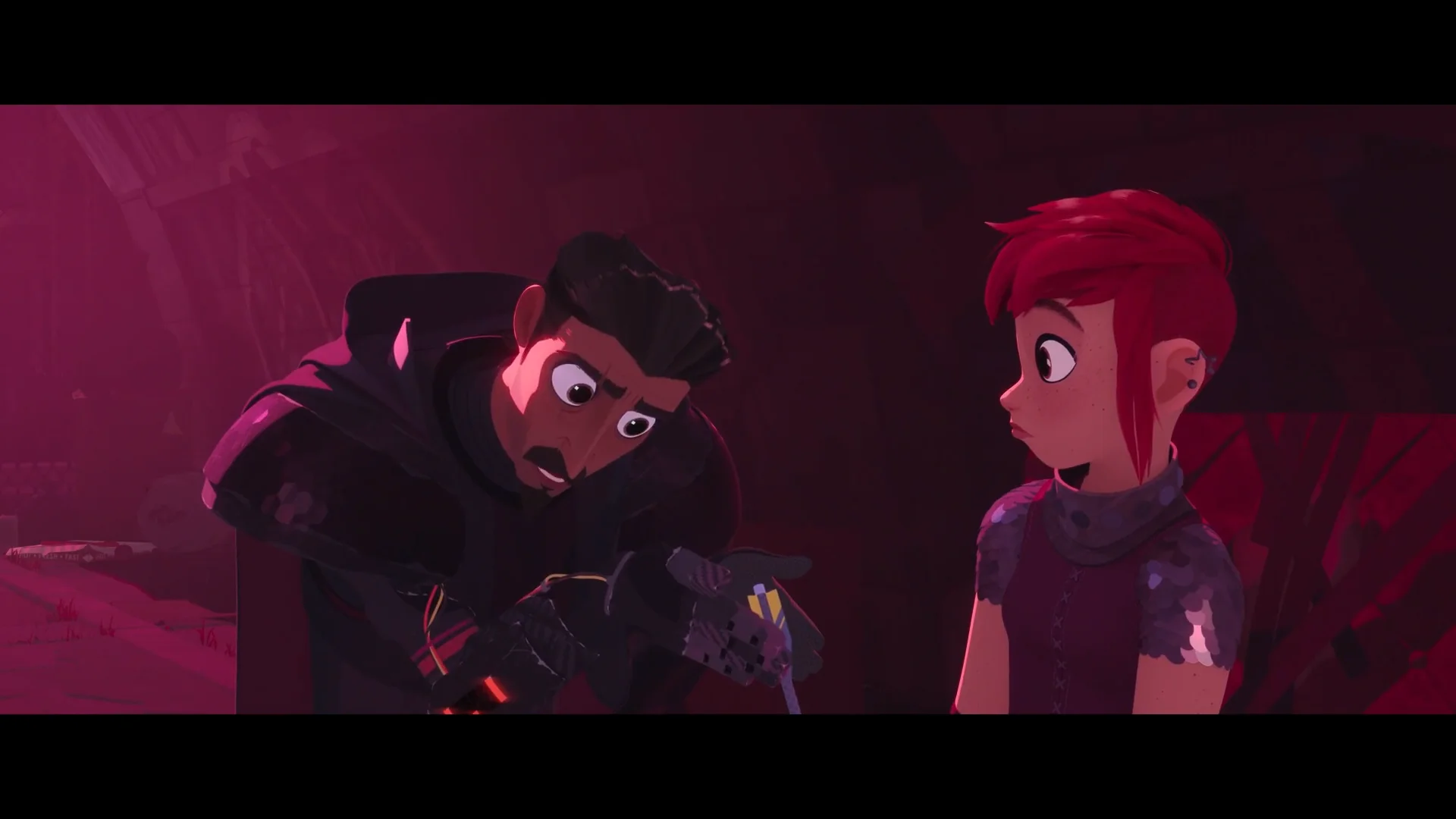 Nimona - Ballister meets arrow