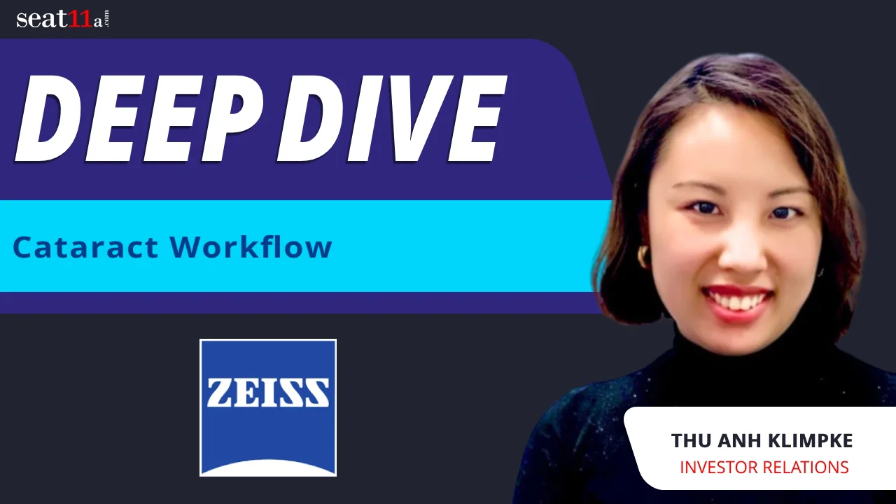 Carl Zeiss Meditec AG Deep Dive 2023 | Cataract Workflow with IR on Vimeo