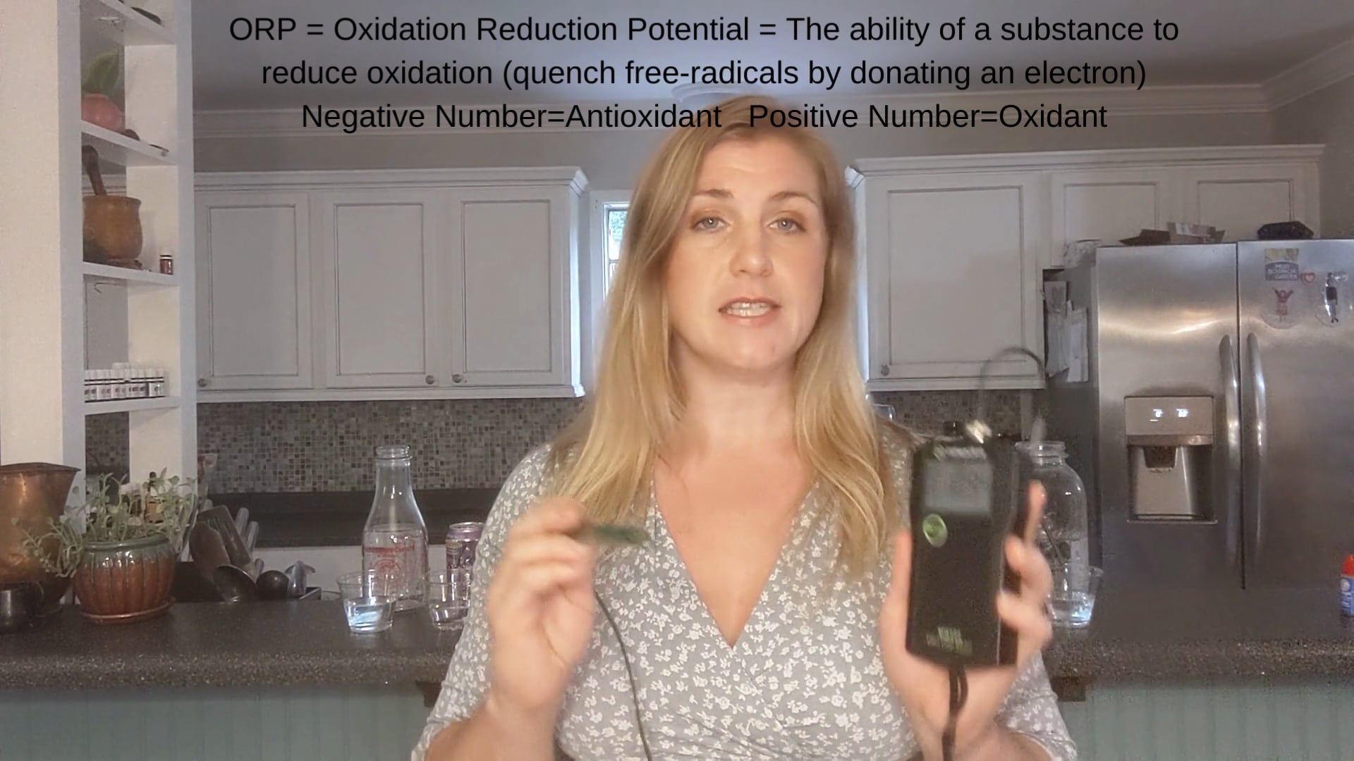 ORP of Kangen Water on Vimeo
