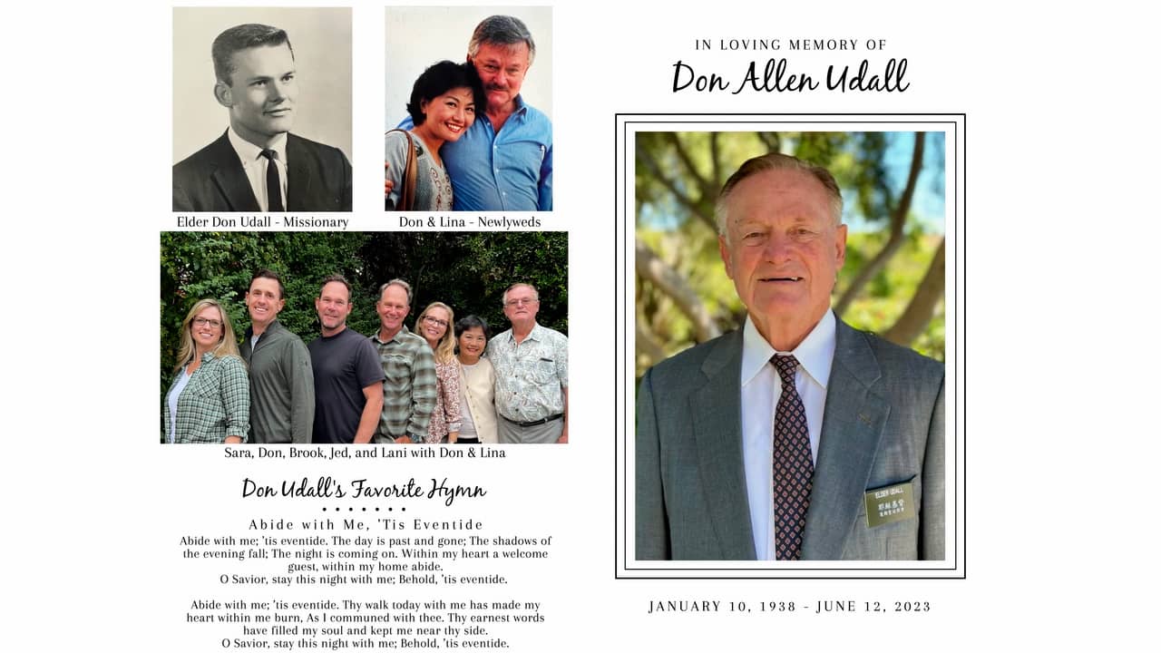 Don Udall Memorial 720 on Vimeo