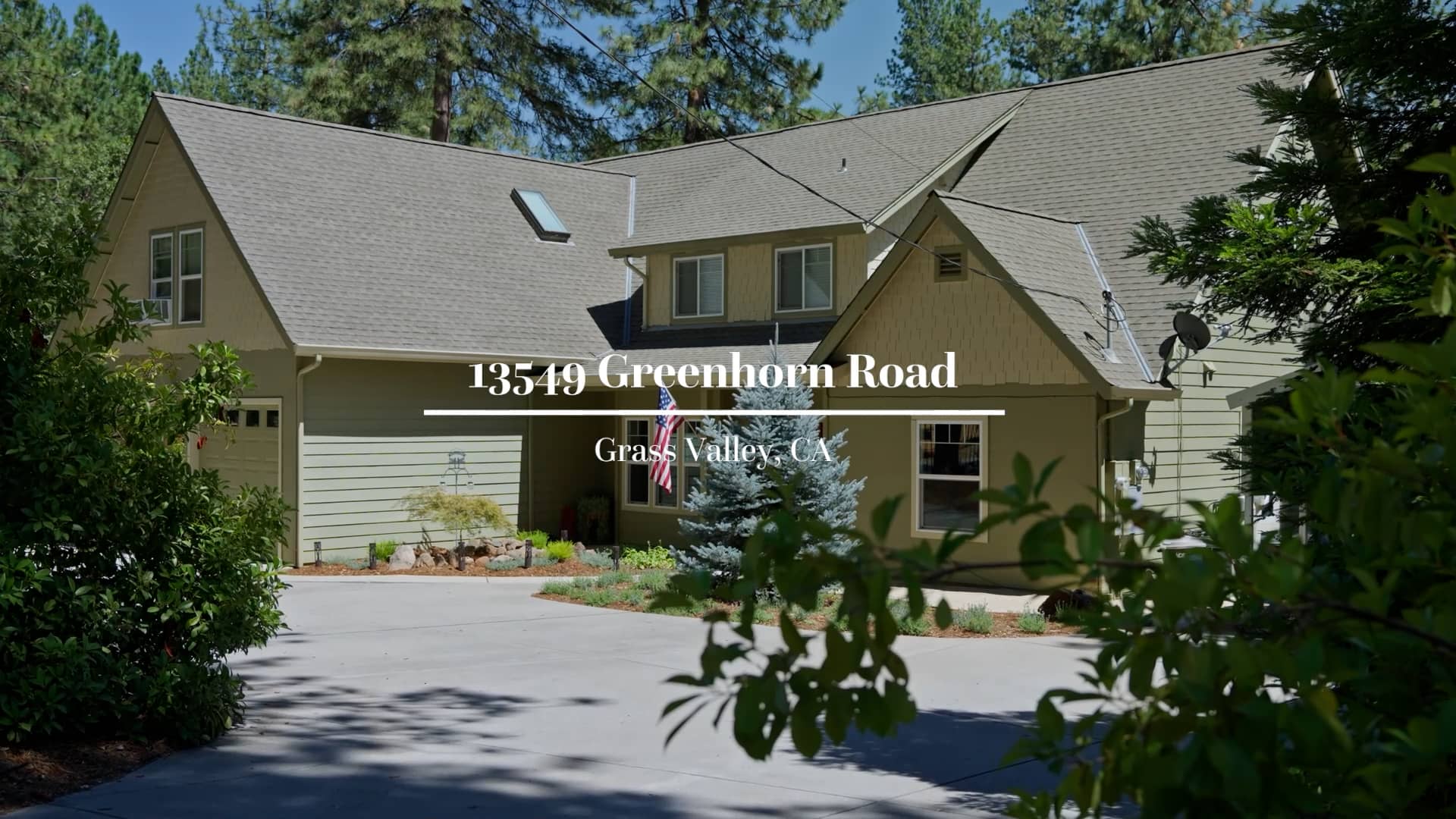 13549 Greenhorn Road, Grass Valley, CA on Vimeo
