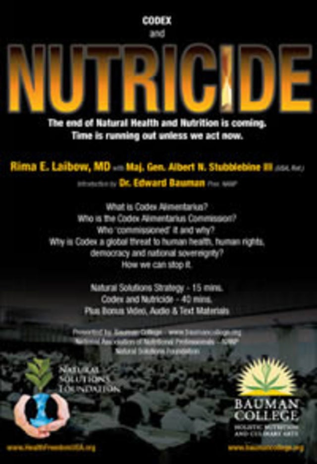 Codex Alimentarius e Nutricidio - Codex and Nutricide (2005) Legendado PT on Vimeo