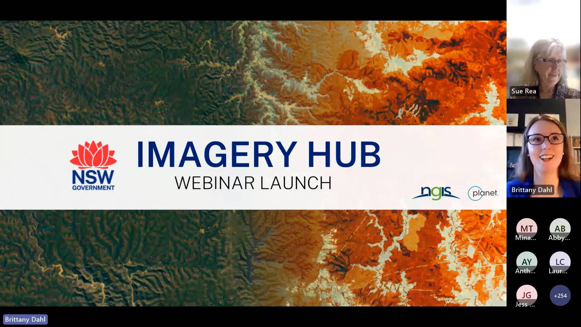 NSW Imagery Hub Webinar Launch on Vimeo
