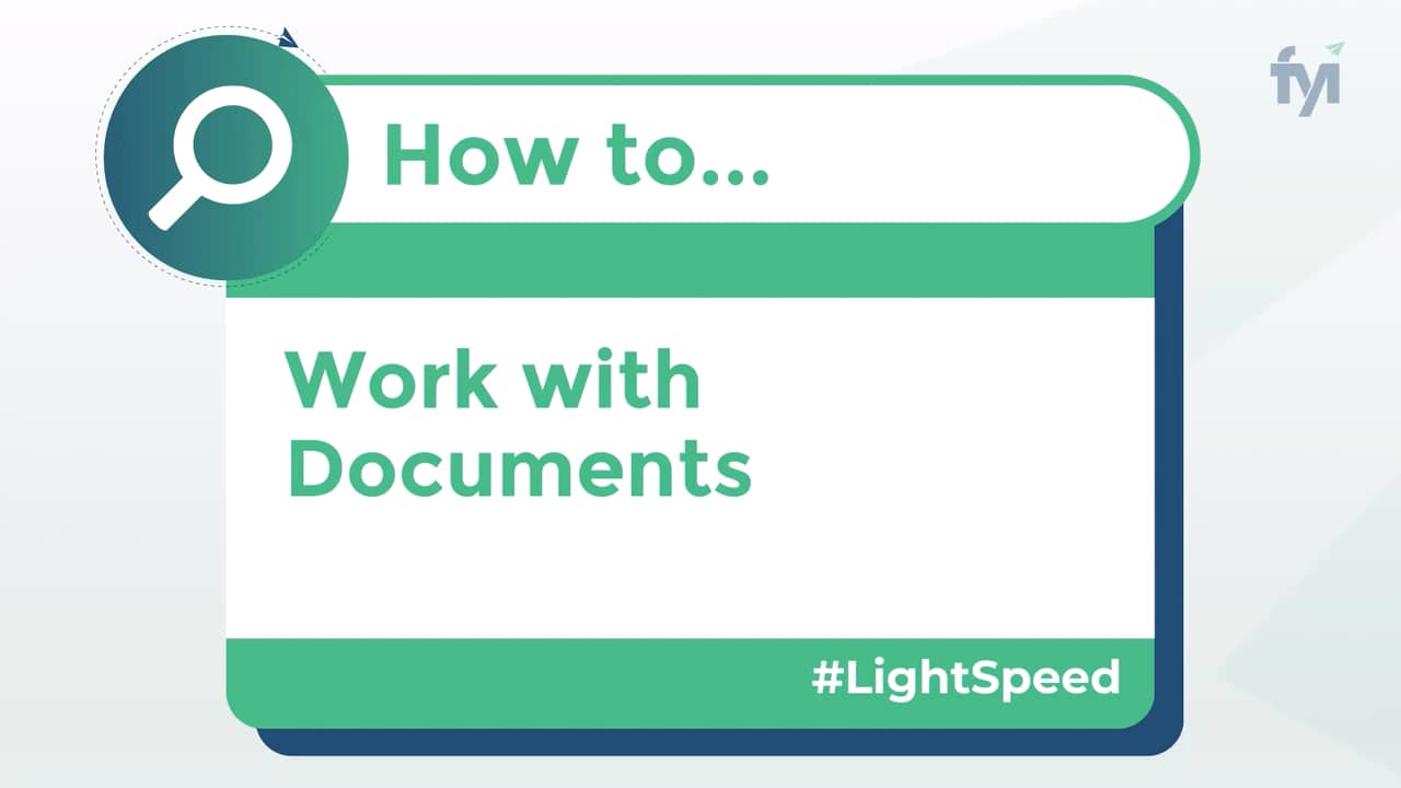 Working with Documents at lightspeed on Vimeo