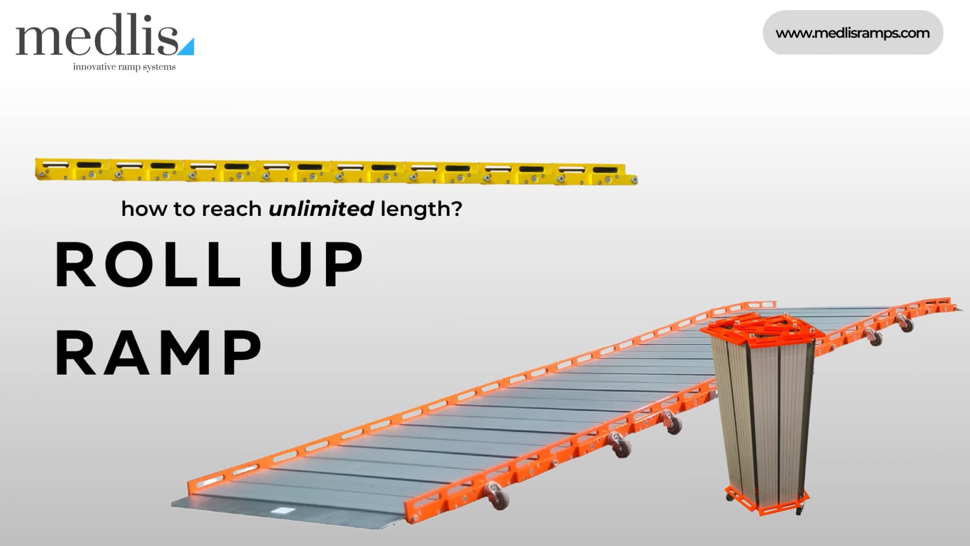 Modular Roll Up Wheelchair Ramp on Vimeo
