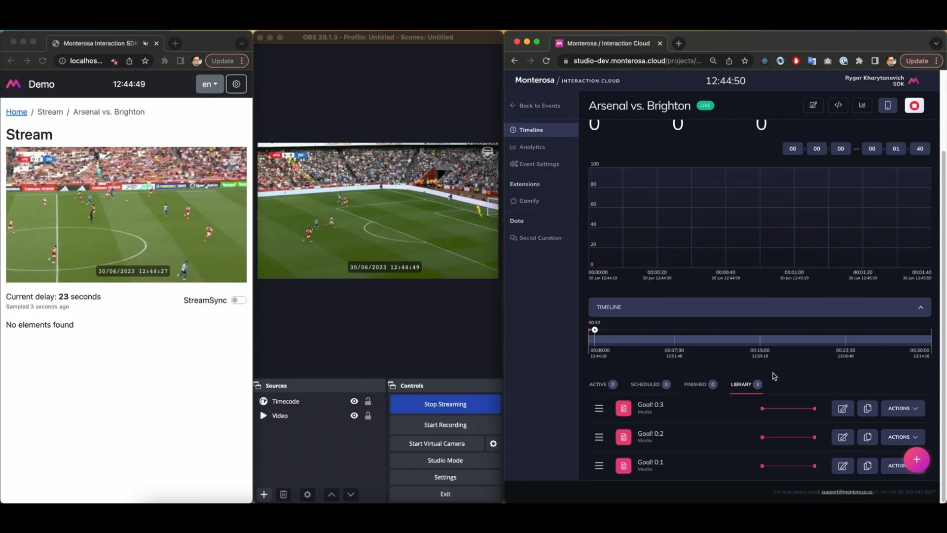 StreamSync demo on Vimeo