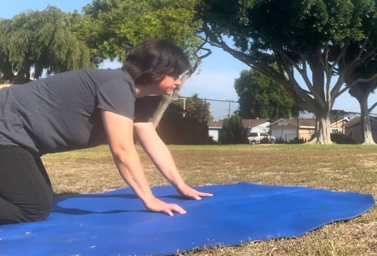 Prone adductor stretch on Vimeo