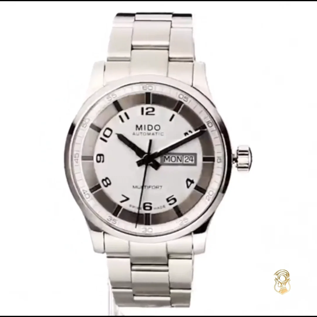 Mido Multifort M018.830.11.012.00 Automatic Watch 38mm on Vimeo