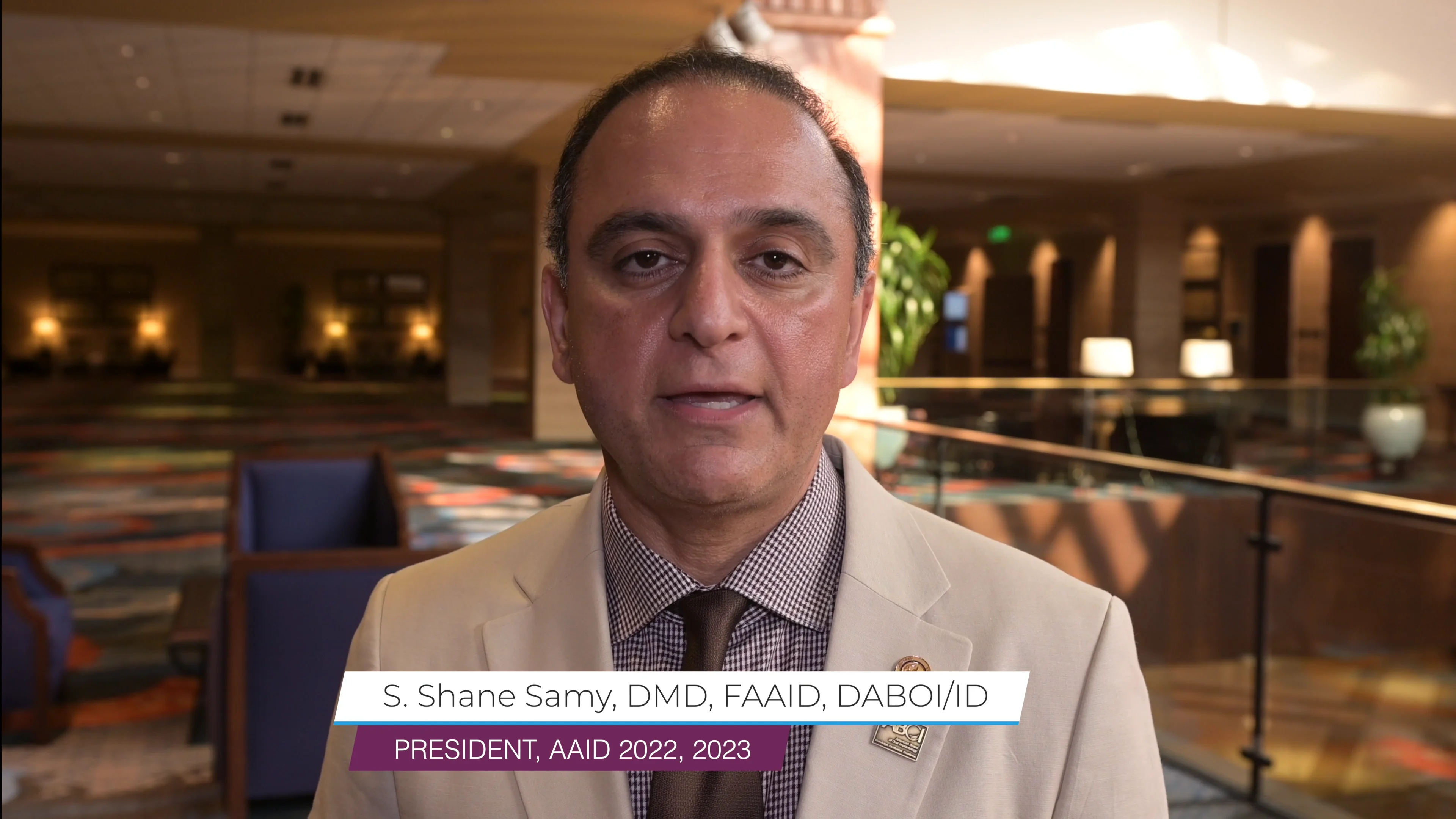 AAID - INTERNAL Spots - 2. Value of Membership - Dr. Shane Samy ...