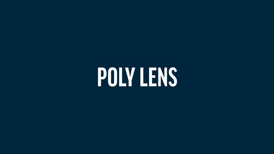 Poly Lens Software - Overview - WWT