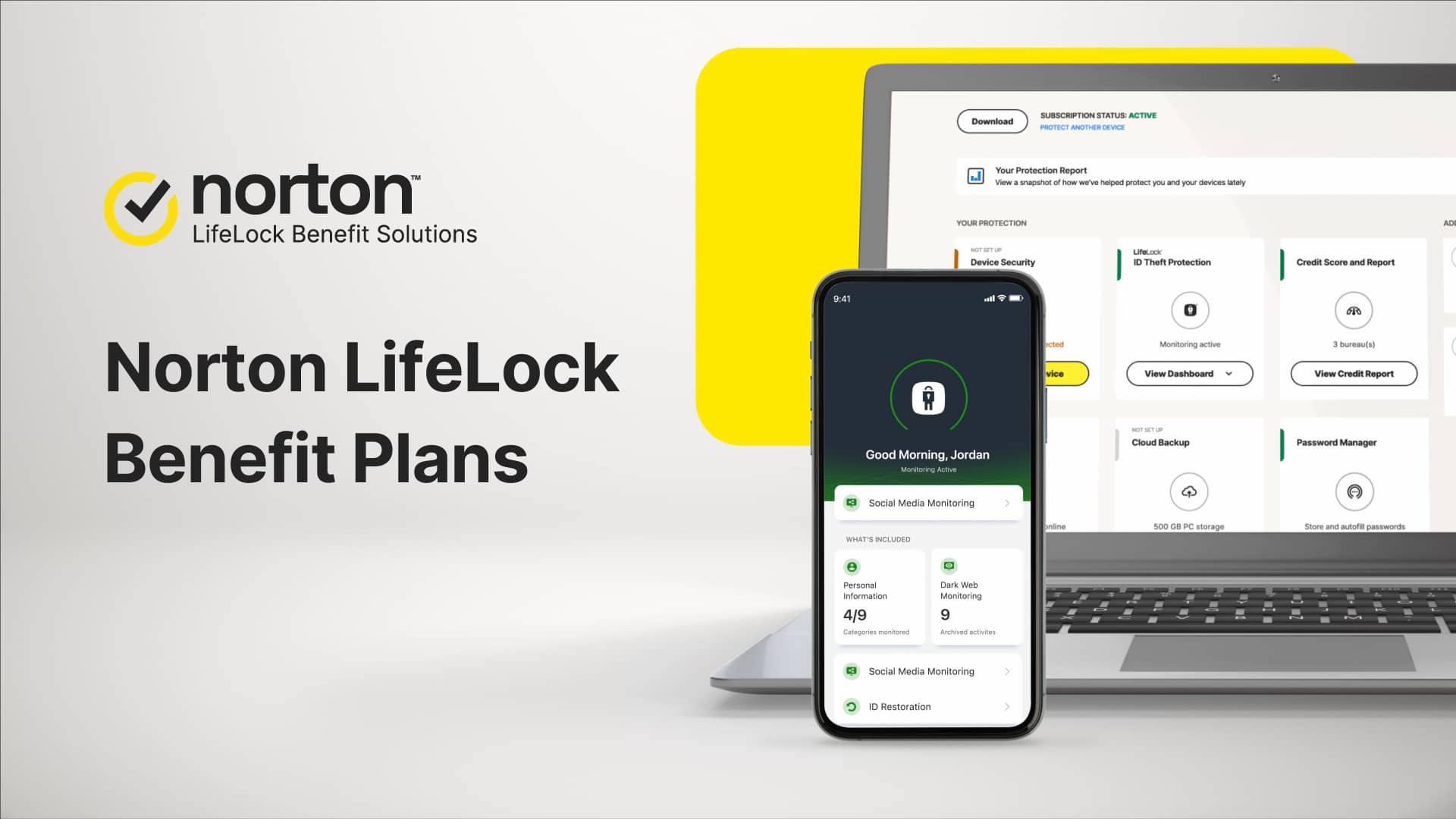Norton LifeLock Benefit Solutions Dashboard Overview on Vimeo