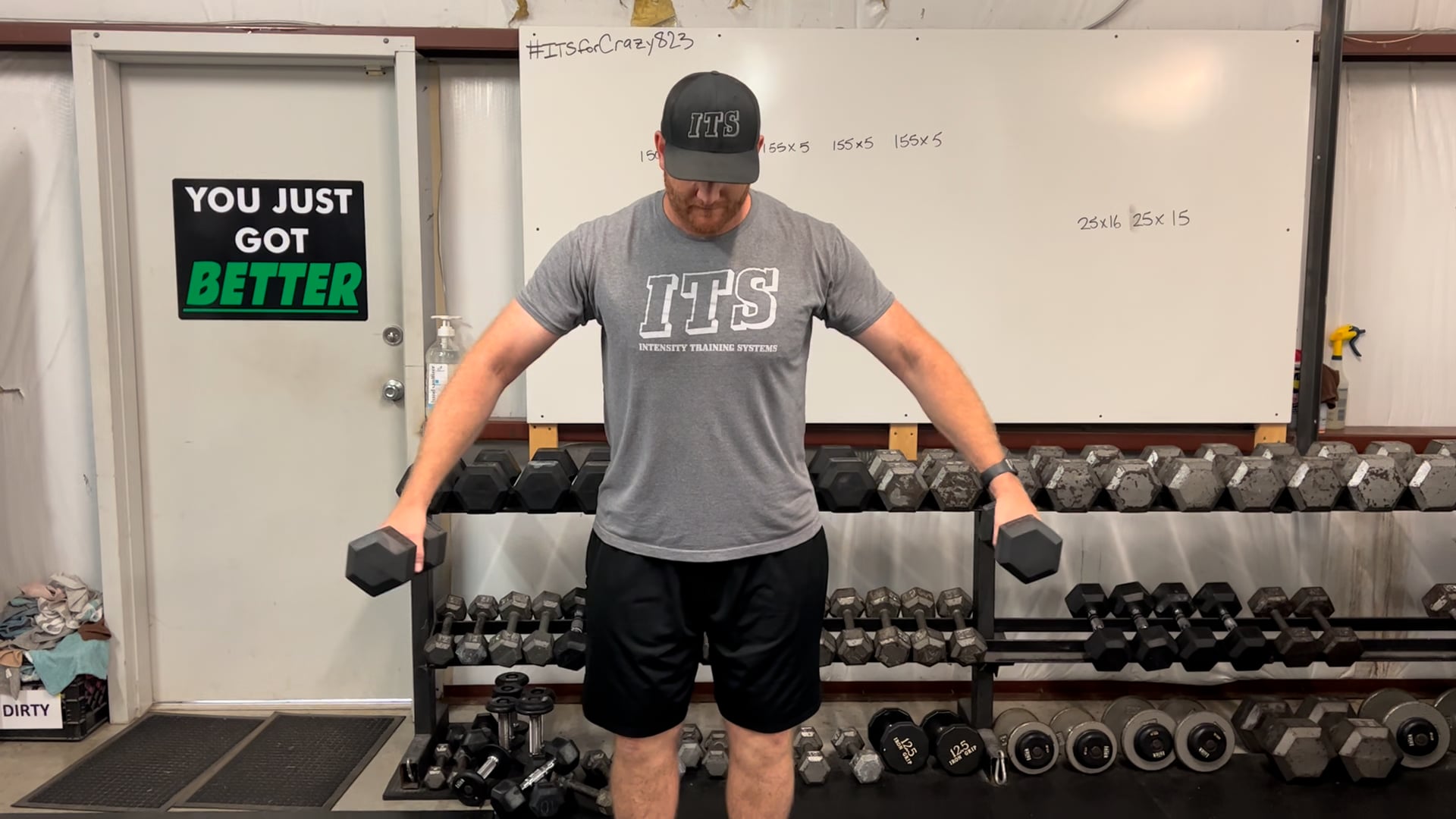 DB lateral raise pulse on Vimeo